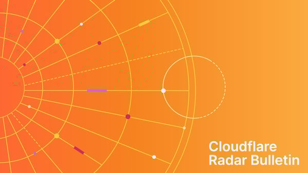Cloudflare Radar Bulletin - Cloudflare TV