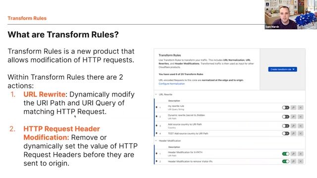 Getting started with Transform Rules: A Beginners Guide - Cloudflare TV